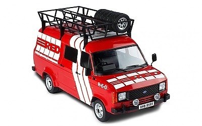 FORD TRANSIT Mk. II 1985 R.E.D. ASSISTANCE IXO Models IXO-18RMC072XE